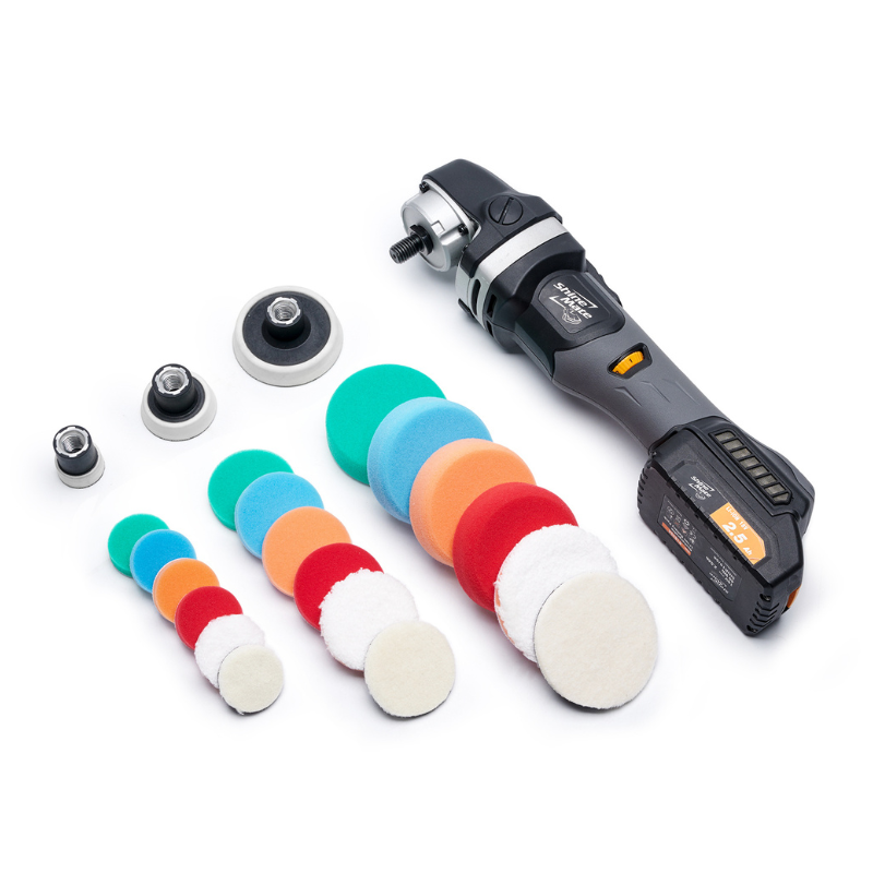 Batteridriven Roterande Polermaskin för bil | EB230 KIT | ShineMate